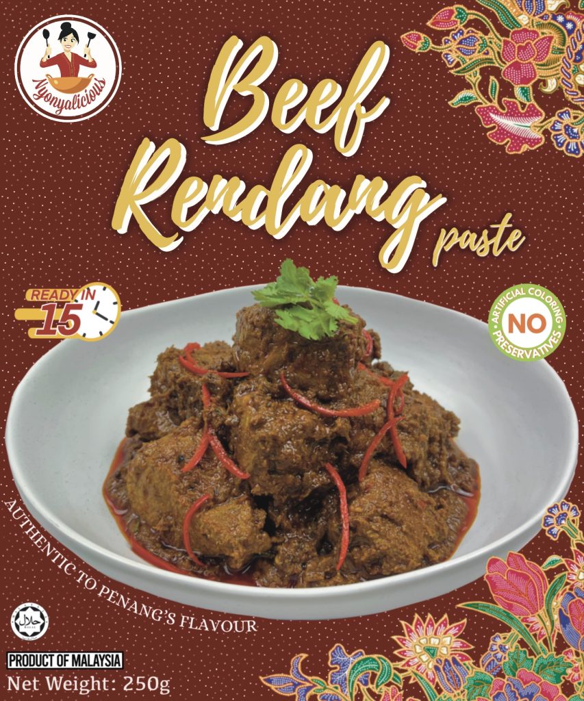 Nyonyalicious Beef Rendang Paste 250g – Nyonyalicious