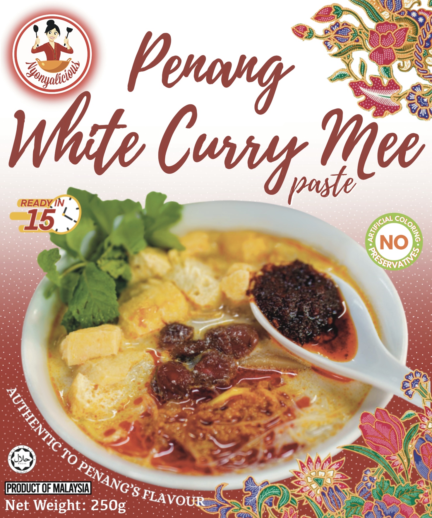 Nyonyalicious Penang White Curry Mee Paste 250g – Nyonyalicious